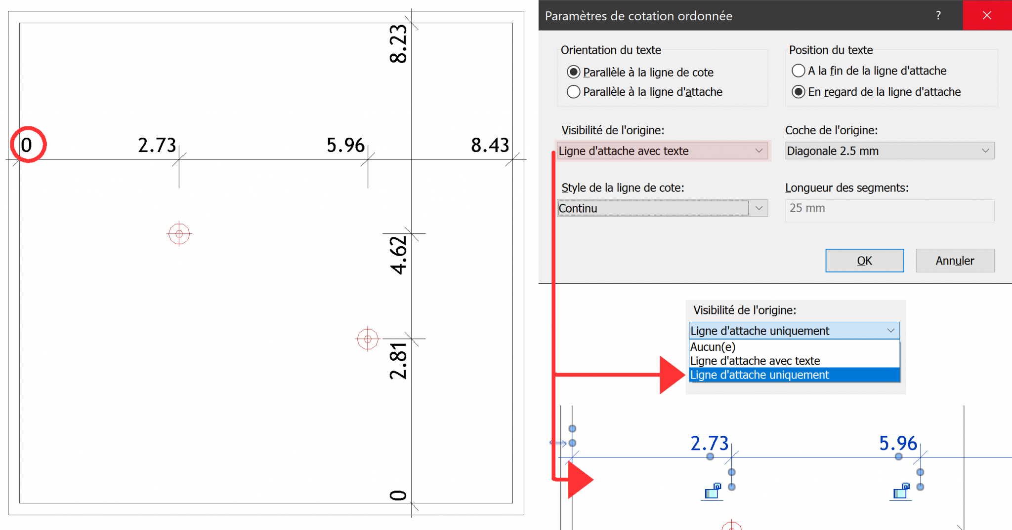 Revit - Comprendre les cotations linéaires - AGOBIM