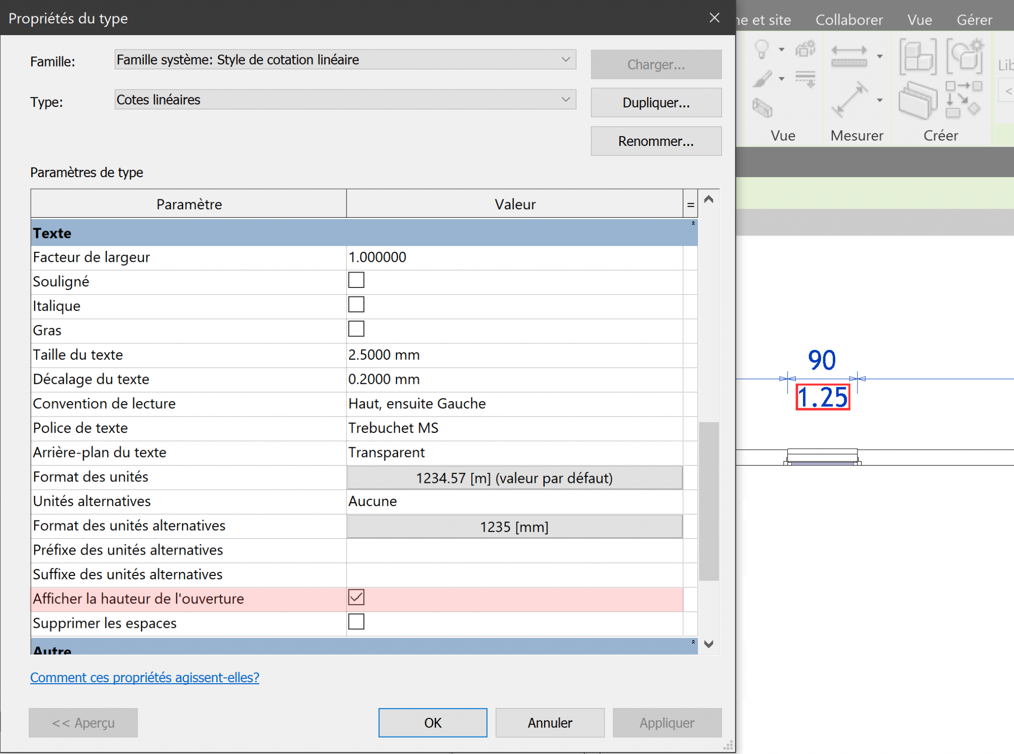 Revit - Comprendre les cotations linéaires - AGOBIM
