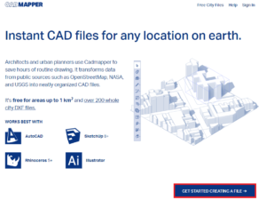 Création d'un site topographique Revit avec CADmapper - AGOBIM